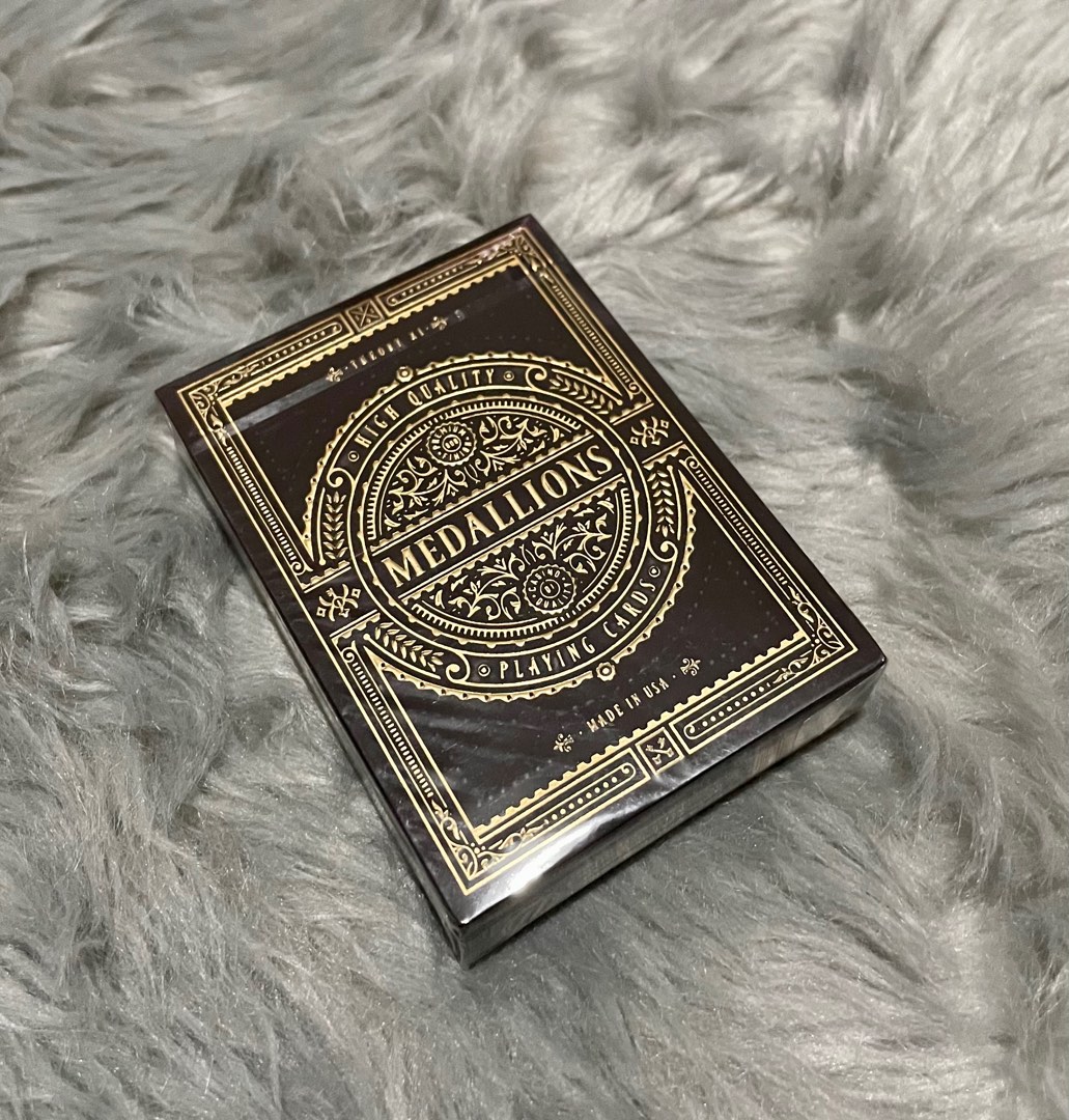 Medallions Playing Cards, Hobbies & Toys, Toys & Games on Carousell