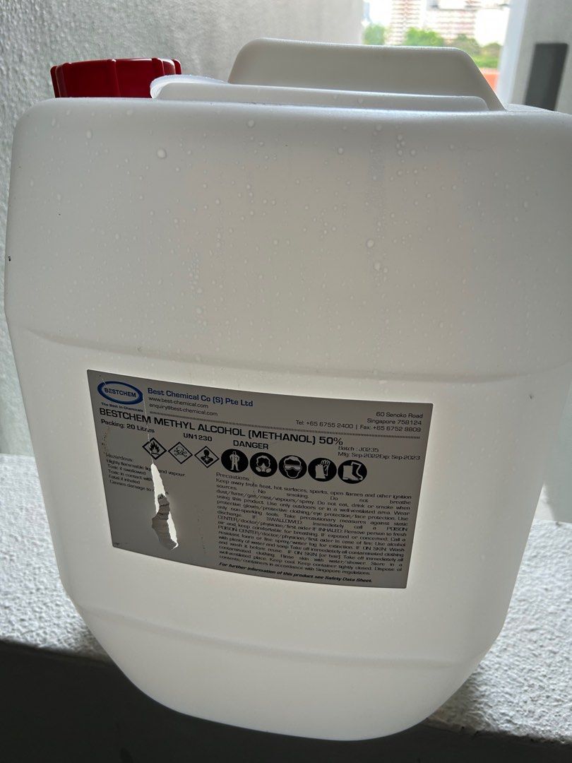 Methanol (50%) - 20 Litres Carboy, Car Accessories, Accessories on ...