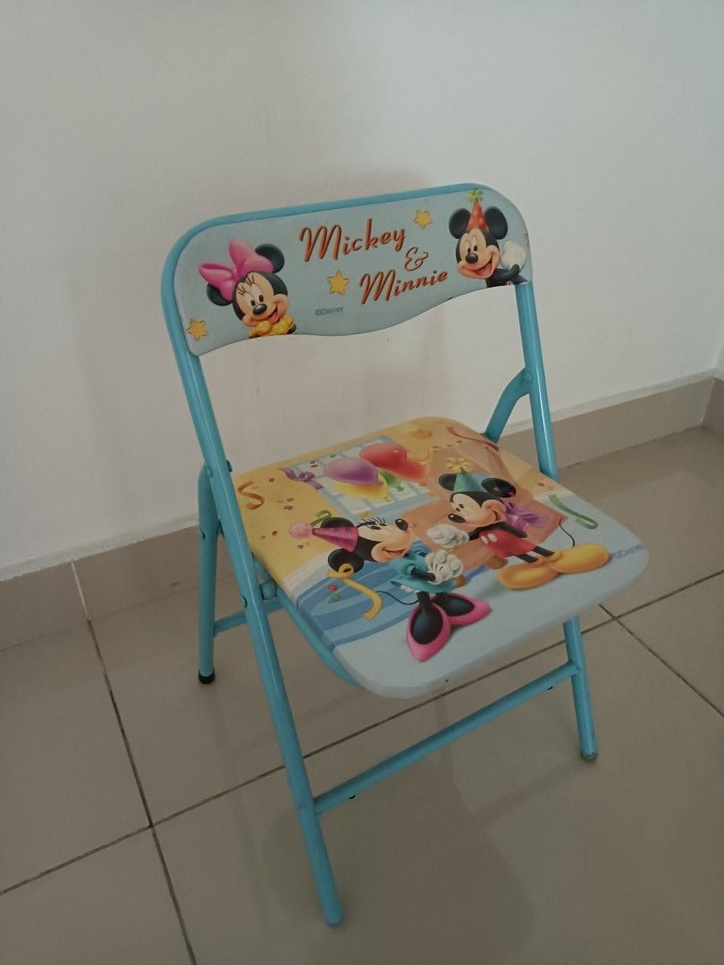 Mickey Mouse and Minnie Mouse Disney chair, Furniture & Home Living ...