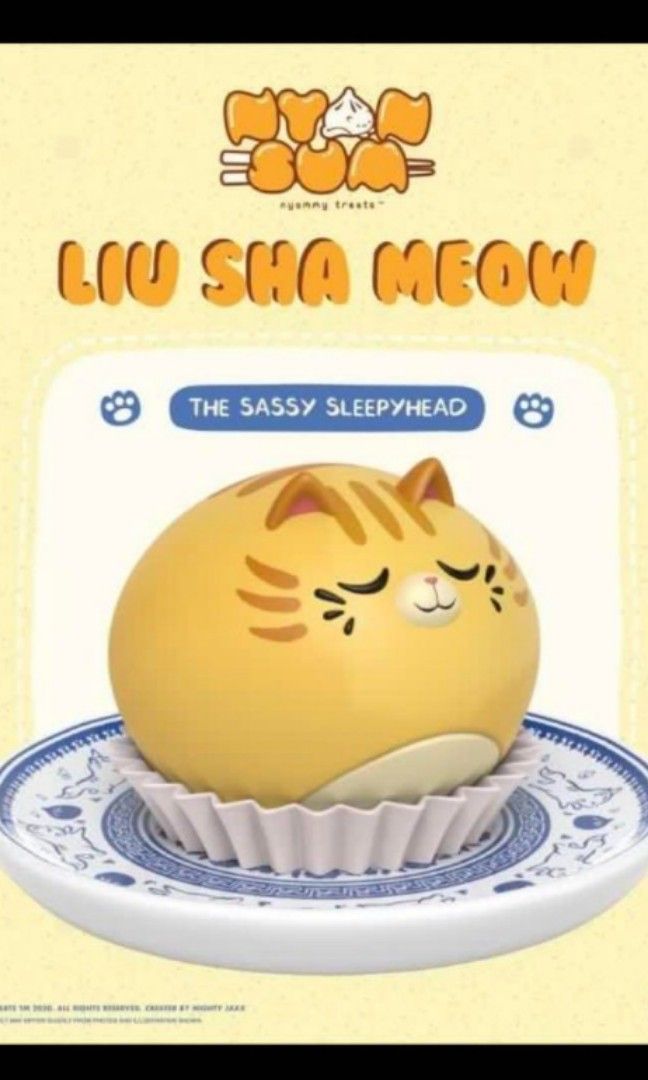 Mighty Jaxx Nyan Sum - Liu Sha Meow, Hobbies & Toys, Toys & Games on ...