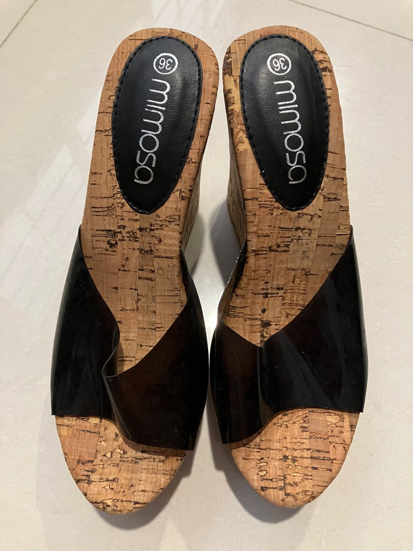 Mimosa brand wedges, Women's Fashion, Footwear, Wedges on Carousell