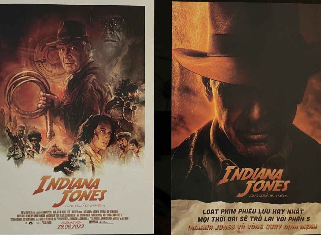 Mini Poster: Indiana Jones and the Dial of Destiny (Vietnam Print ...