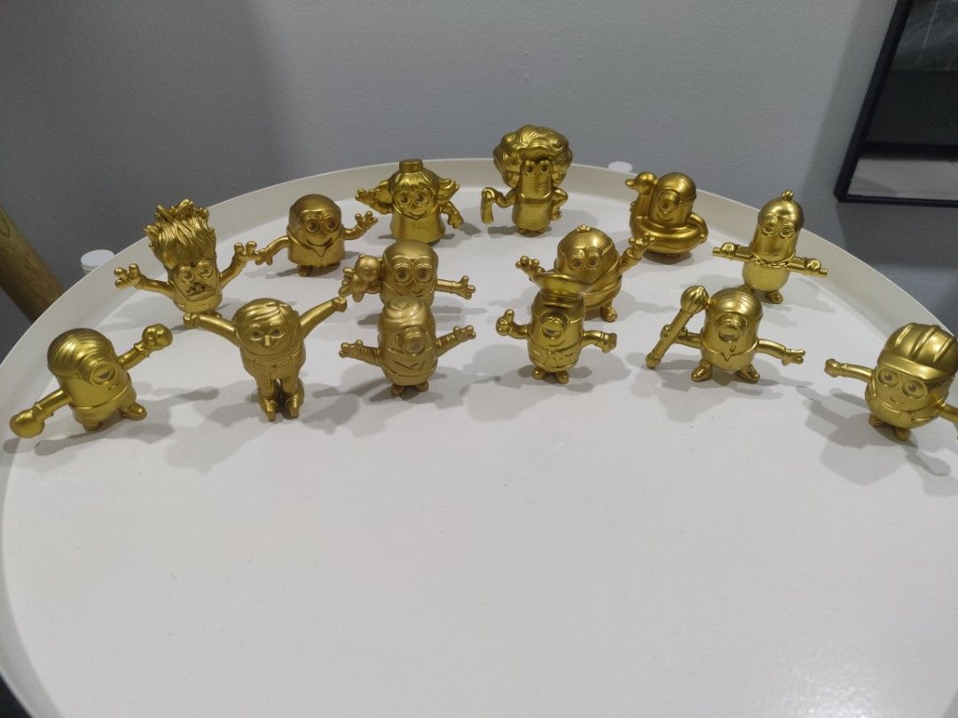Minion Gold figure, Hobbies & Toys, Toys & Games on Carousell