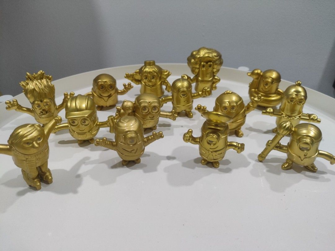 Minion Gold figure, Hobbies & Toys, Toys & Games on Carousell
