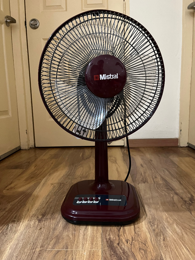 Mistral 12" Electric Fan MTF-122, Furniture & Home Living, Lighting ...