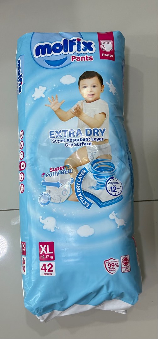 Molfix XL, Babies & Kids, Bathing & Changing, Diapers & Baby Wipes on ...