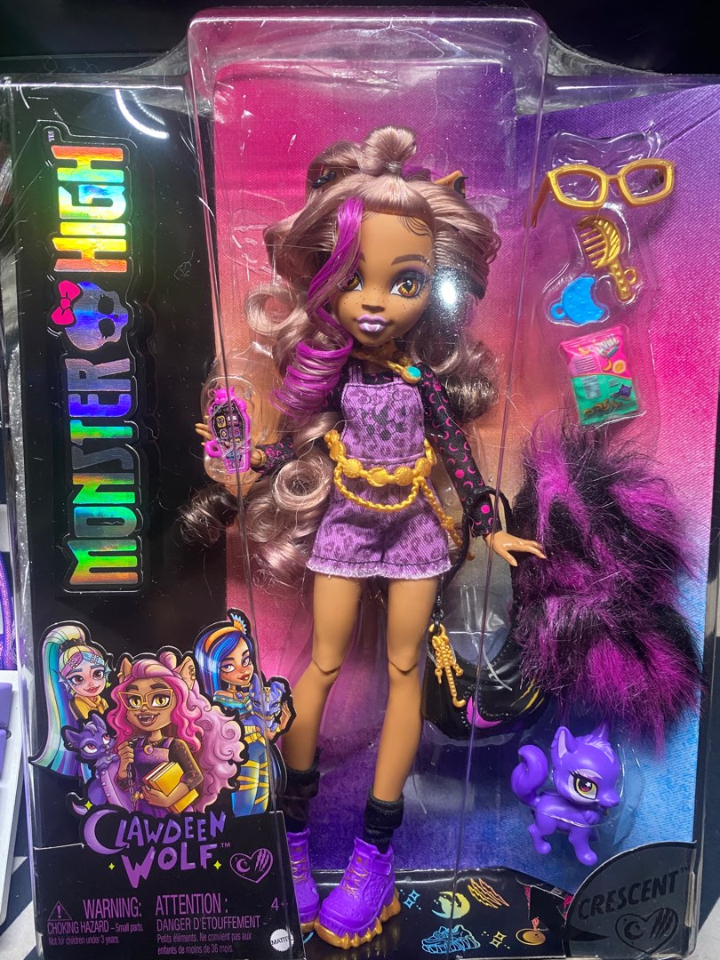 Monster High G3 Clawdeen (repainted lips), Hobbies & Toys, Toys & Games ...