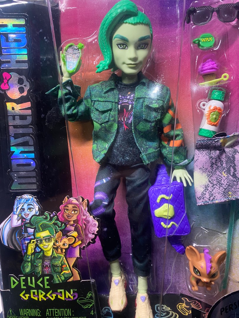 Monster High G3 Deuce Gorgon, Hobbies & Toys, Toys & Games on Carousell