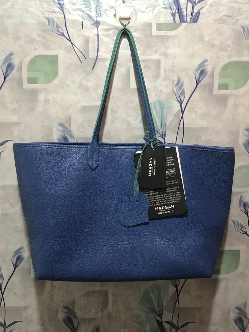 MORGAN paris leather tote bag on Carousell