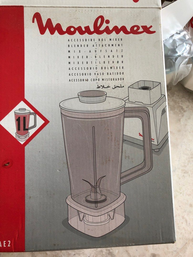 Moulinex blender and grinder set (made in france), TV & Home Appliances ...