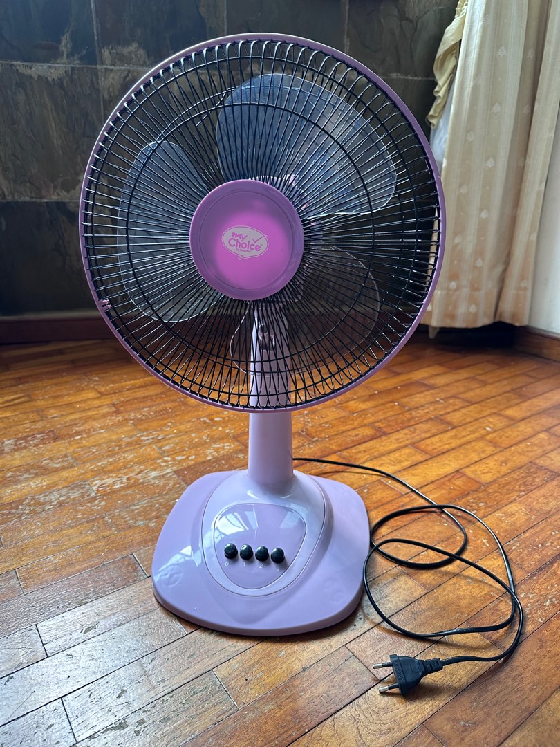 12 inches My Choice Table Fan, Furniture & Home Living, Lighting & Fans ...