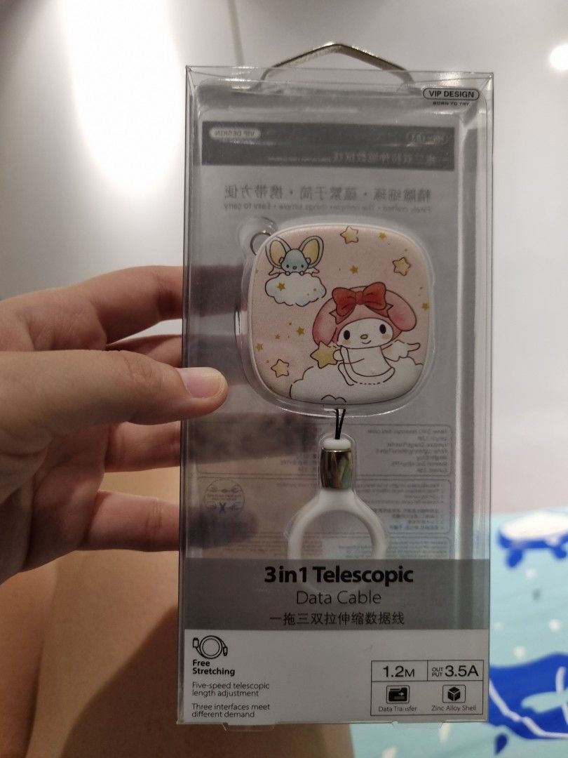 My melody 3 in 1 data cable, Mobile Phones & Gadgets, Mobile & Gadget ...