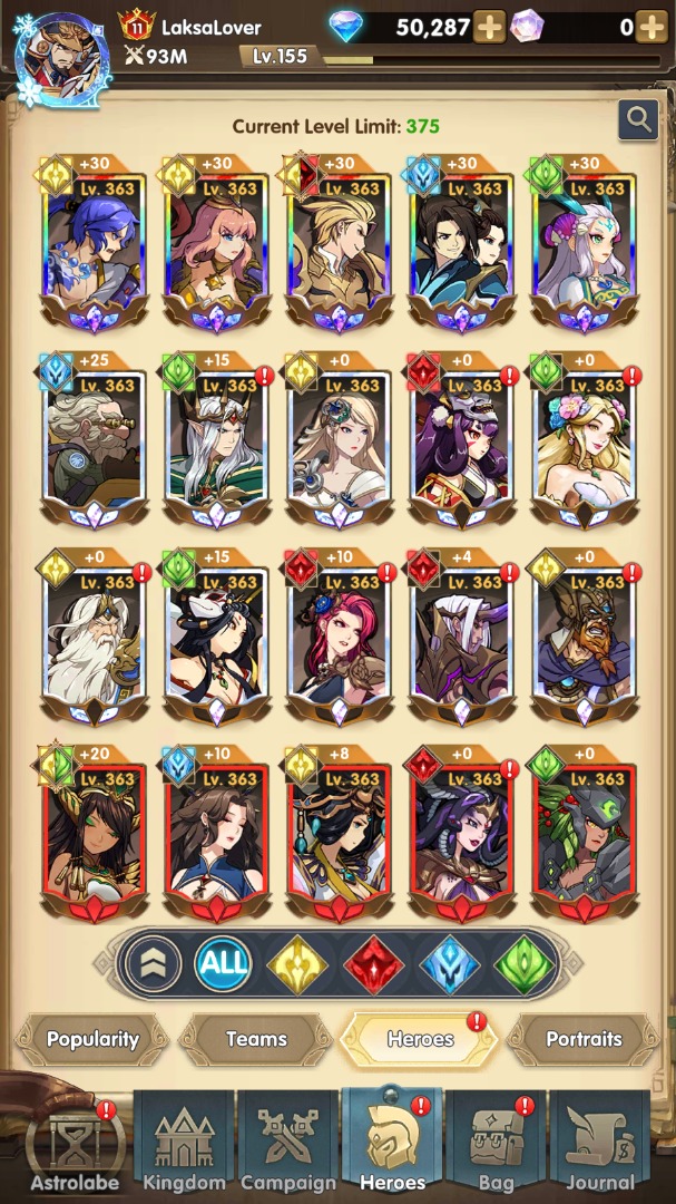 Mythic Heroes VIP 11 Account (700 Summon Scrolls +50k Dias)), Video ...