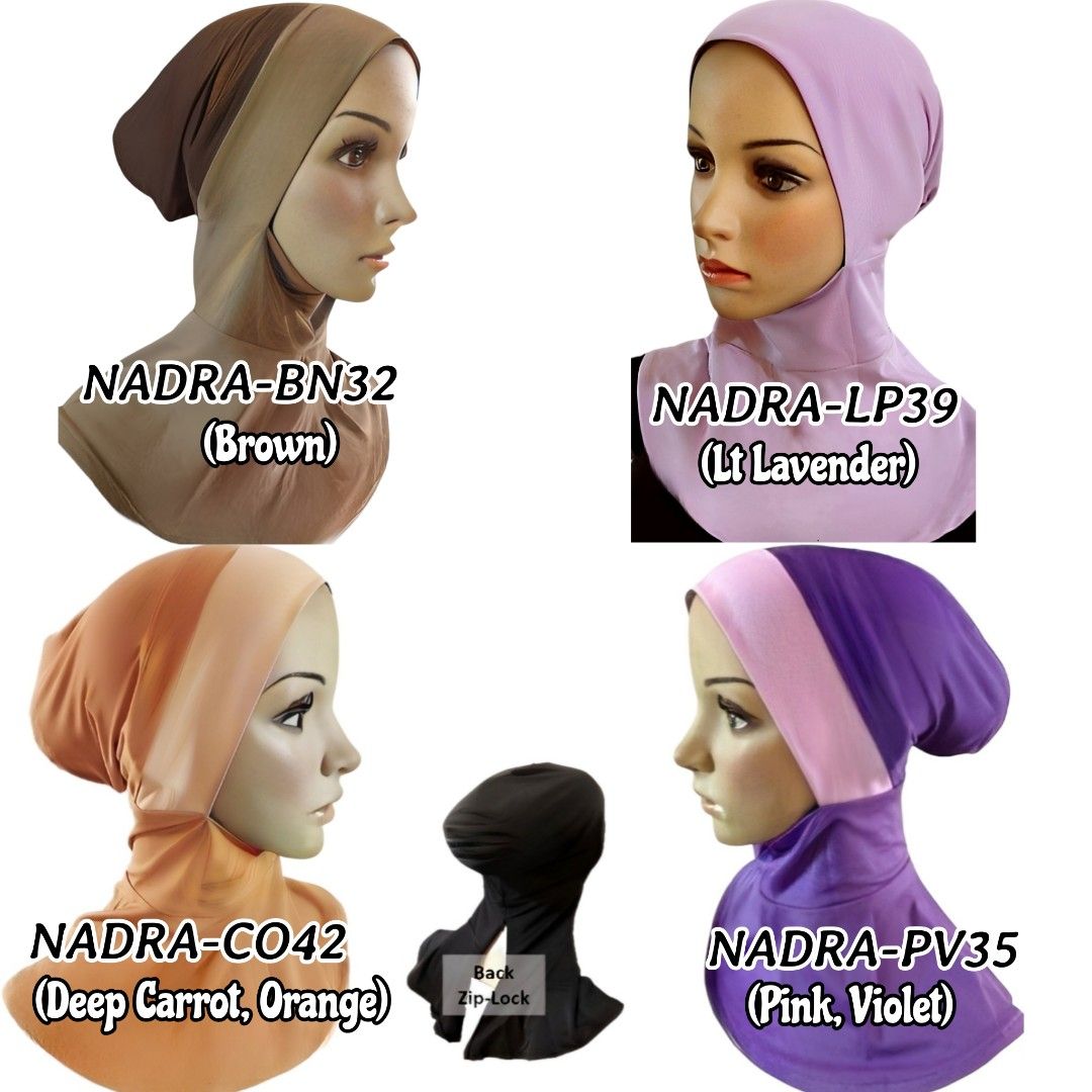 NADRA Inner Neck Ninja ZIP-it-Up!, Women's Fashion, Muslimah Fashion ...
