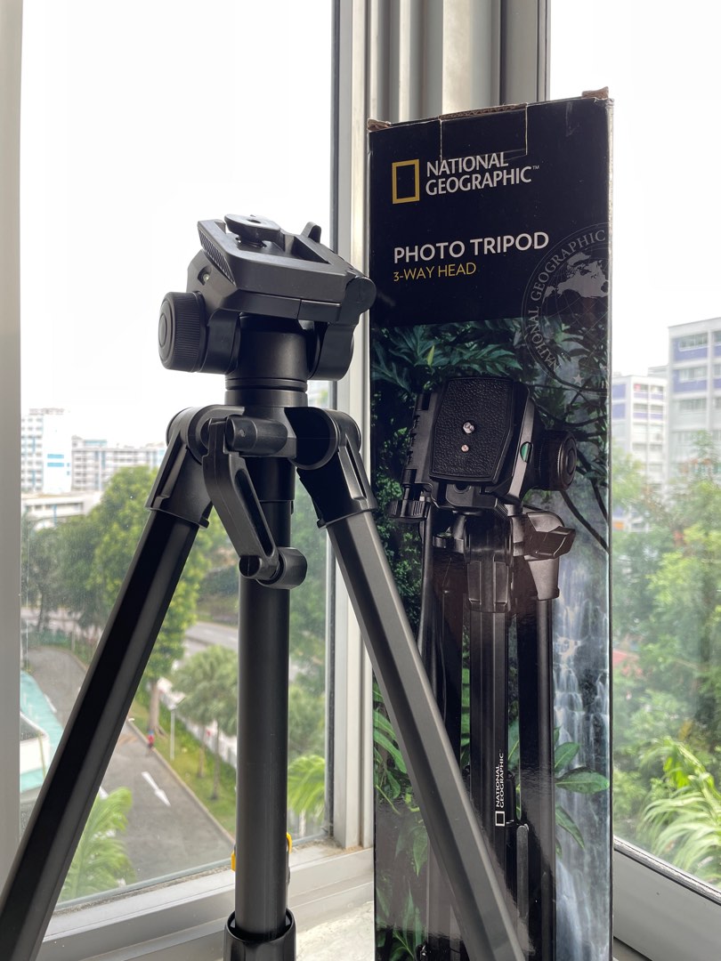National Geographic 3-Way Head Photo Tripod, Photography, Photography ...
