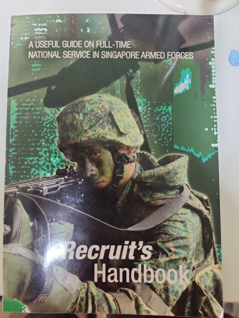 National Service Recruit Handbook, Hobbies & Toys, Books & Magazines ...