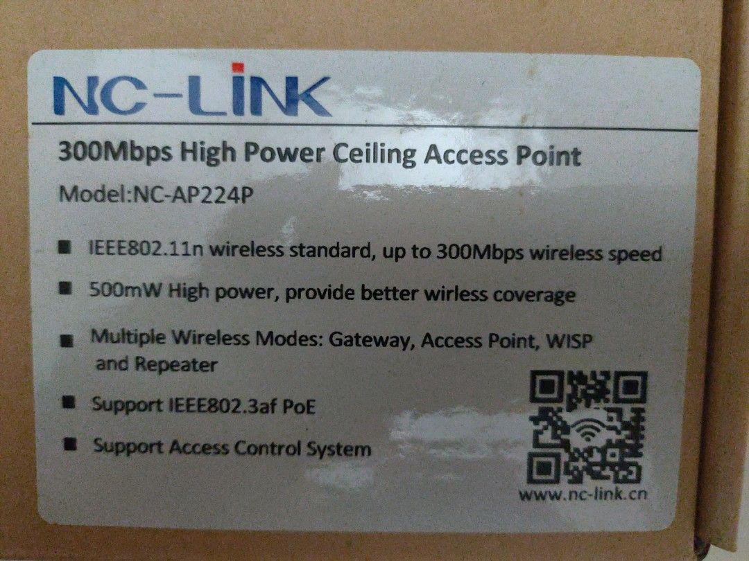 nc link poe ceiling access point, Computers & Tech, Parts & Accessories ...