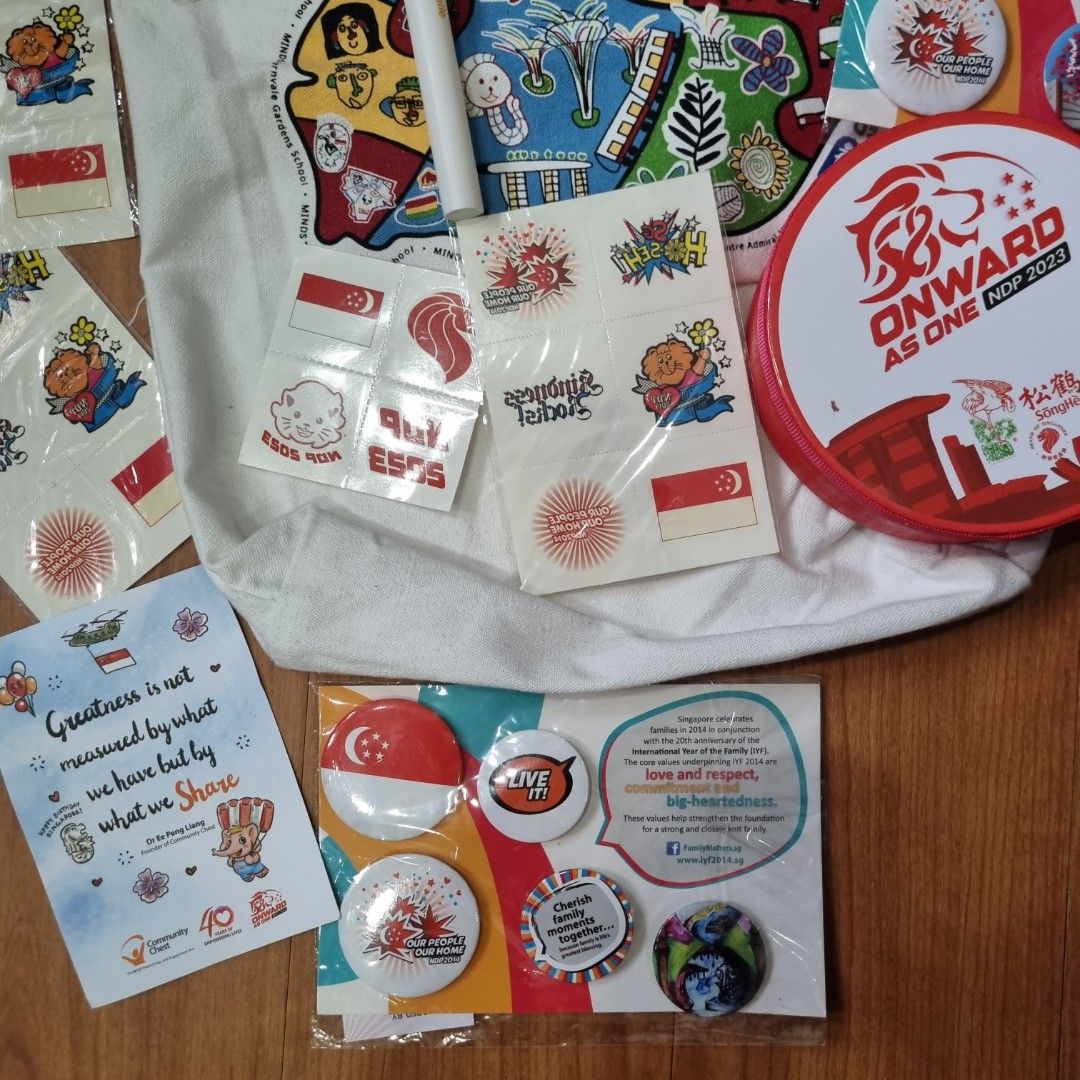 NDP 2023 Funpack + NDP 2014 Funpack items, Women's Fashion, Bags ...