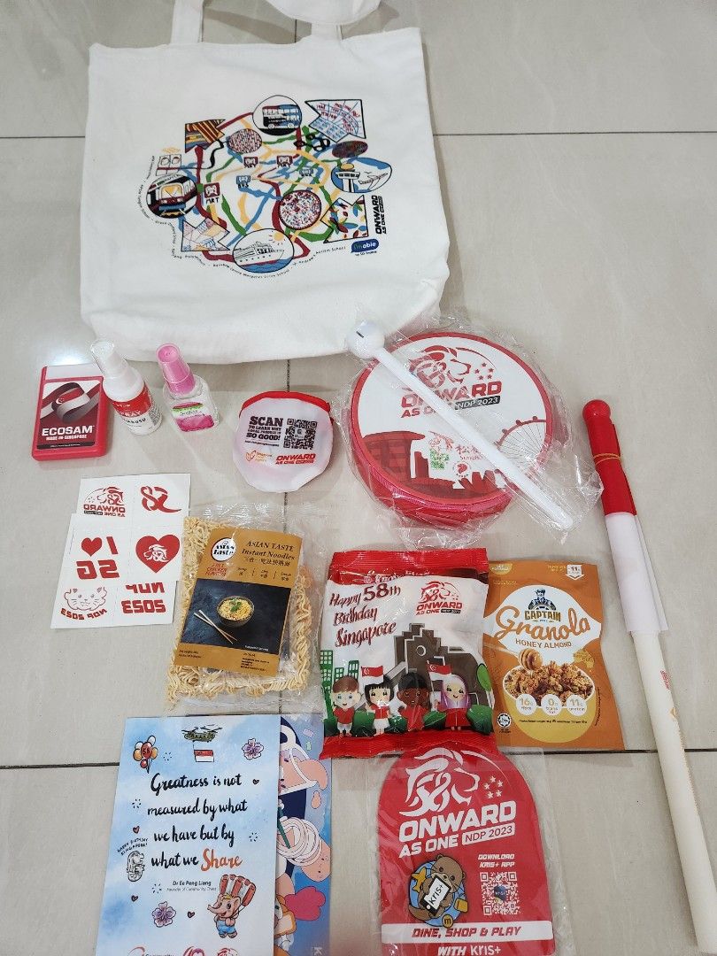 NDP 2023 tote bag, Women's Fashion, Bags & Wallets, Tote Bags on Carousell