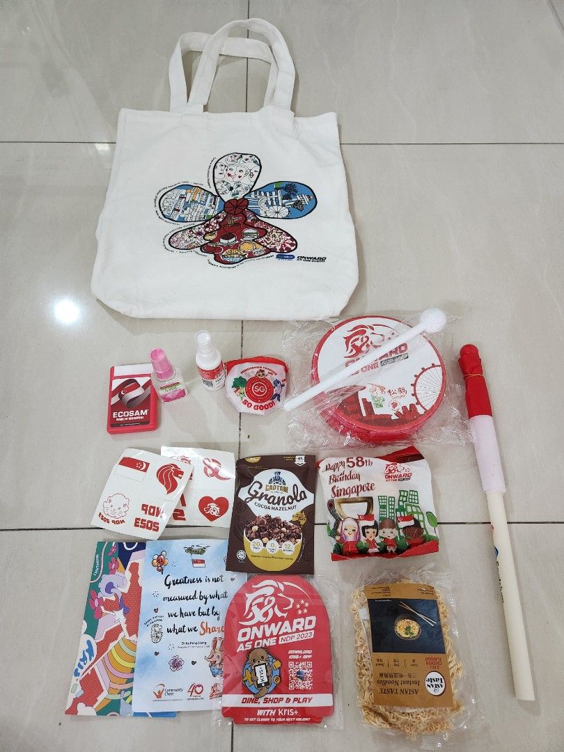 NDP 2023 tote bag, Women's Fashion, Bags & Wallets, Tote Bags on Carousell