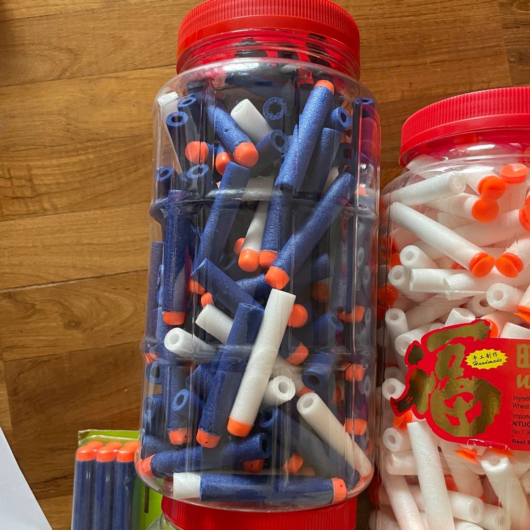 Nerf bullets Bulk, Hobbies & Toys, Toys & Games on Carousell