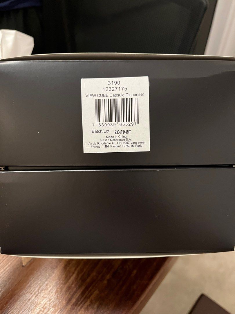 Nespresso View Cube Coffee Capsule Dispenser, TV & Home Appliances ...