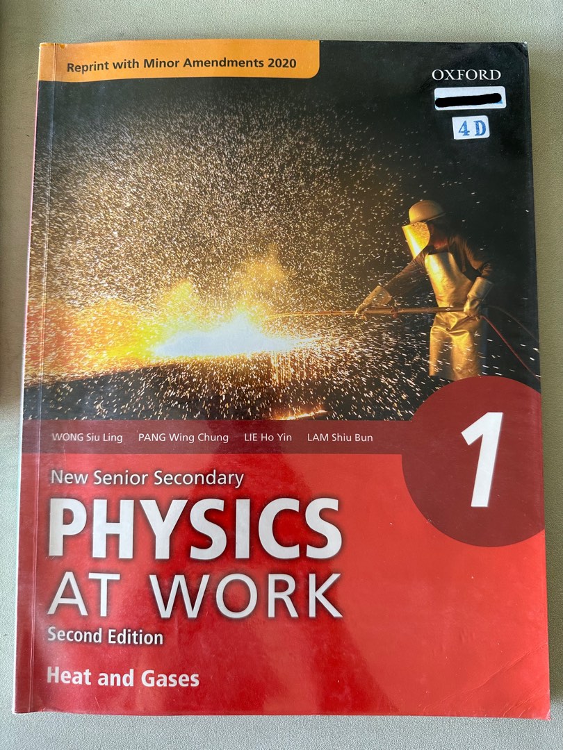 New Senior Secondary Physics At Work Second Edition Book 1 , 興趣及遊戲, 書本 ...
