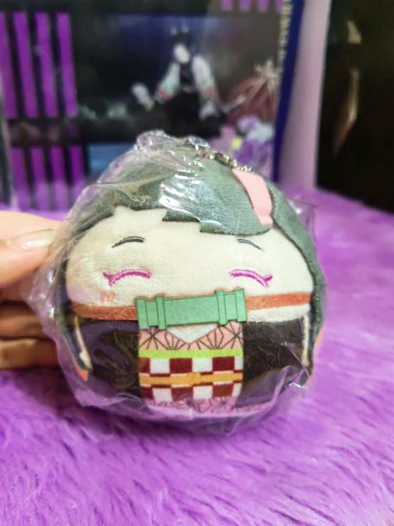 Nezuko Kamado Demon Slayer Plush Stuff Fuwa Fuwakurorin on Carousell
