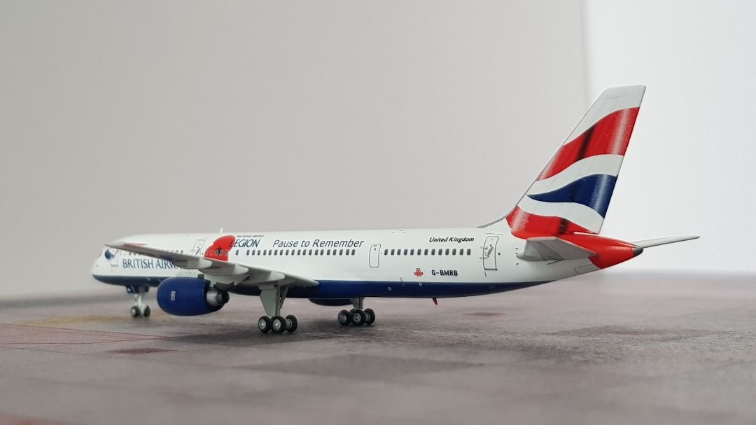 NGModels British Airways Boeing 757-200 "Pause To Remember - Poppy ...