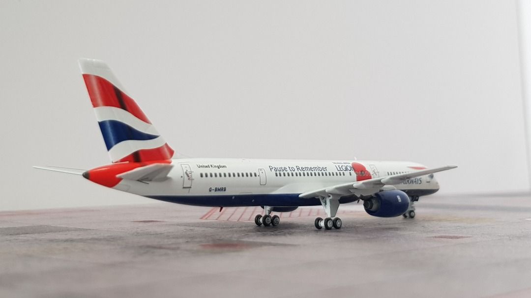 NGModels British Airways Boeing 757-200 "Pause To Remember - Poppy ...