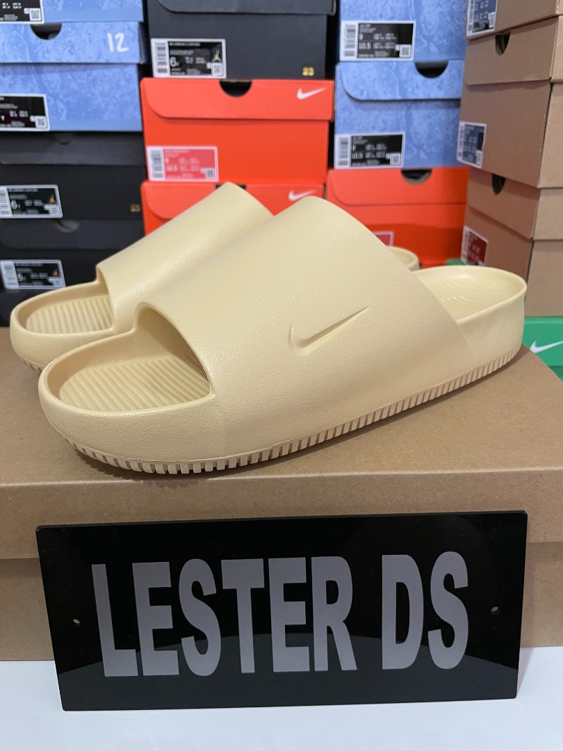Nike Calm Slides Sesame Original / Legit on Carousell