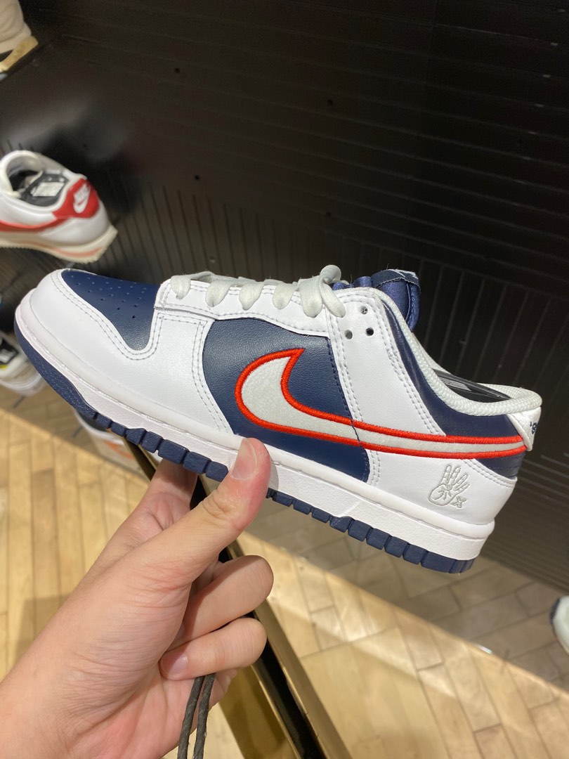 Nike Dunk Low Premium White Obsedian Houston Comets Four-Peat, Women's ...
