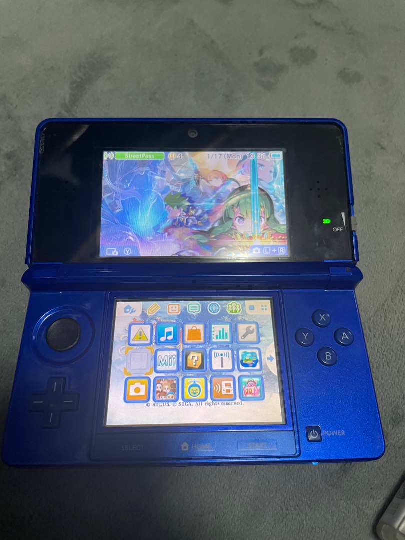 Nintendo 3DS Cobalt Blue (Rare color) on Carousell
