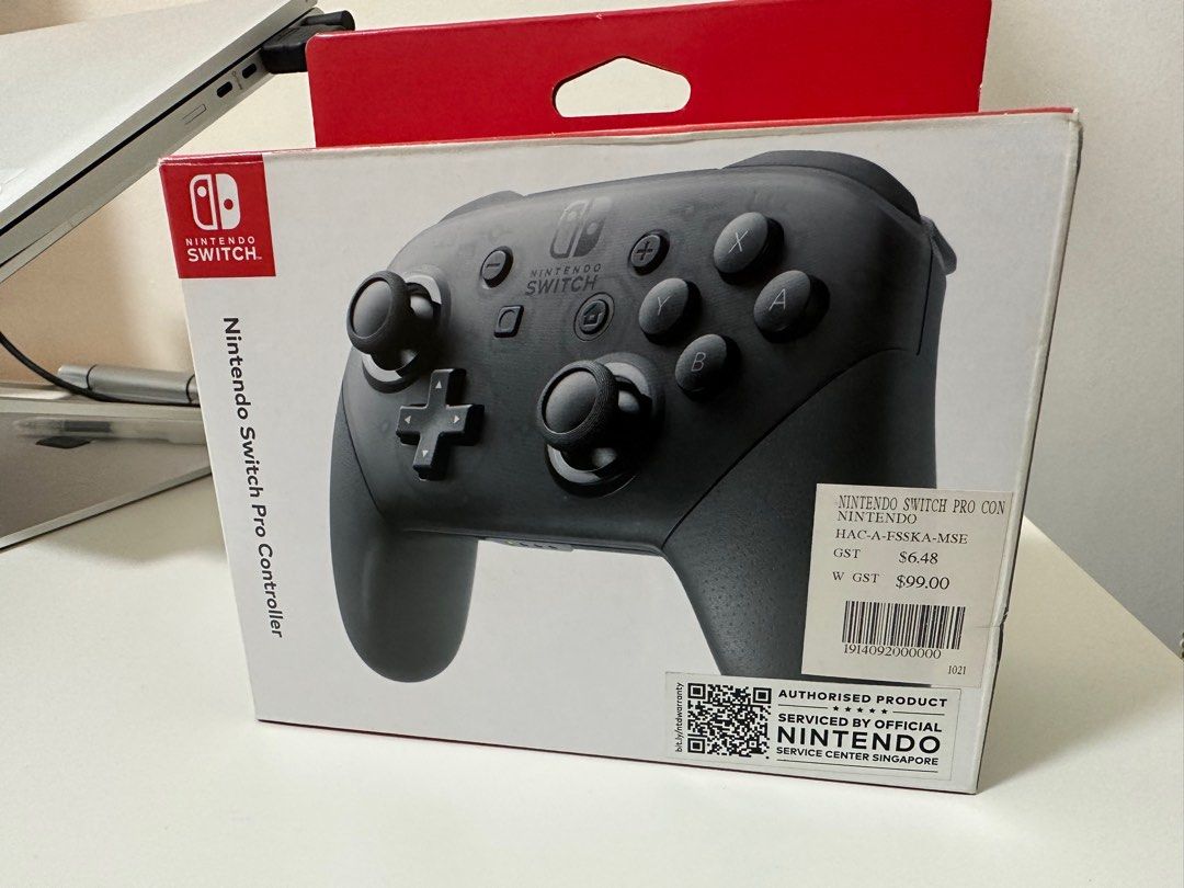 Nintendo Pro Switch Controller, Video Gaming, Gaming Accessories, Controllers on Carousell