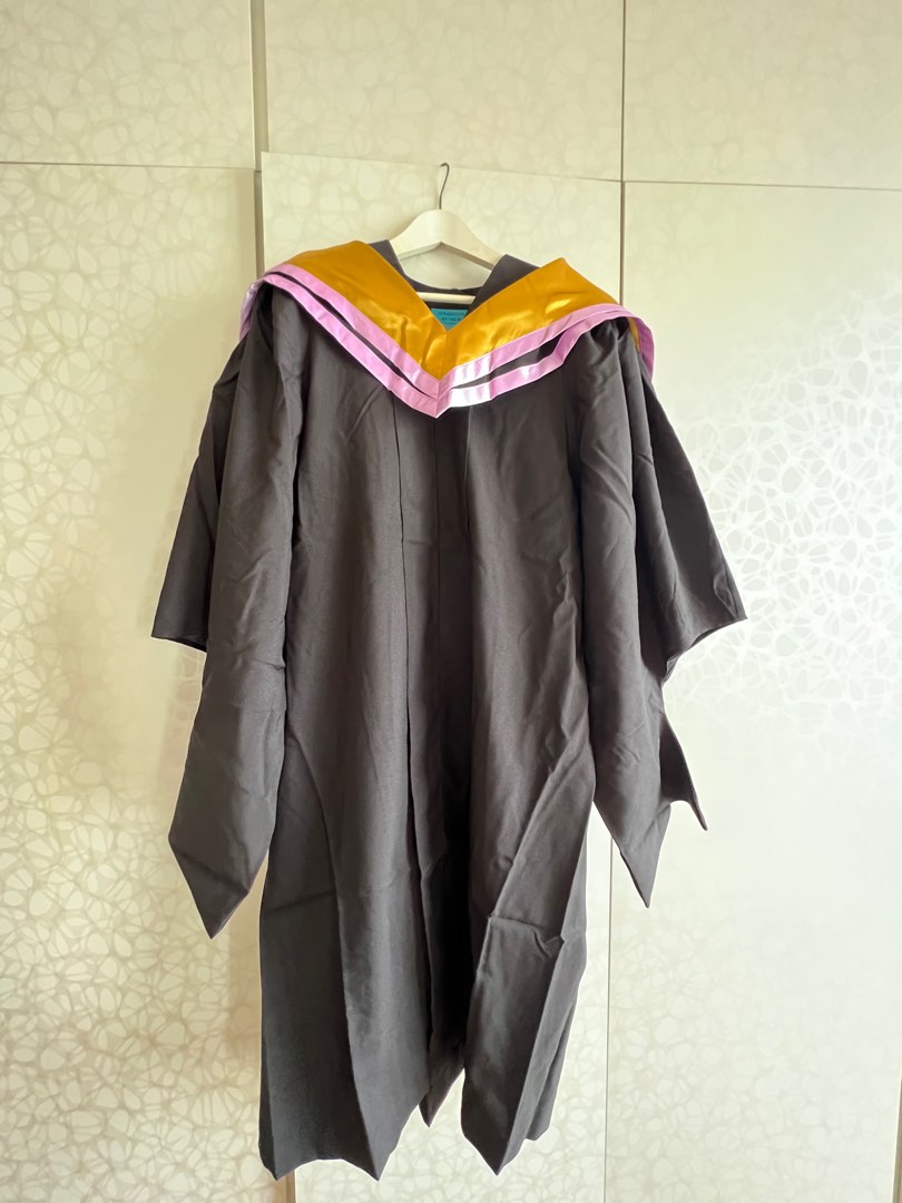 NTU master of science graduation gown, Men's Fashion, Coats, Jackets ...