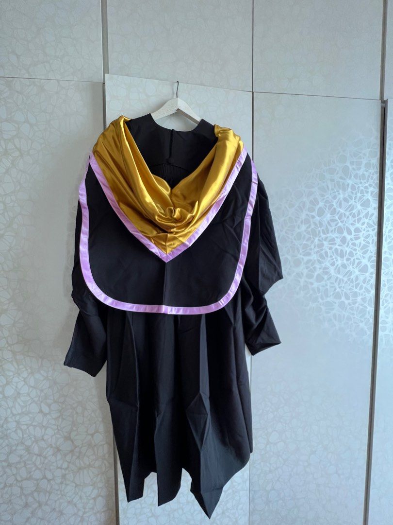 NTU master of science graduation gown, Men's Fashion, Coats, Jackets ...