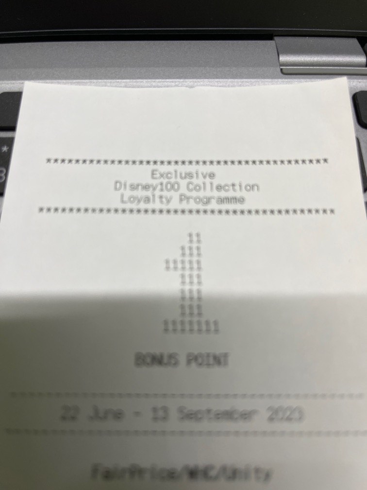 Ntuc Bonus Point to redeem Disney100 Collection, Tickets & Vouchers ...