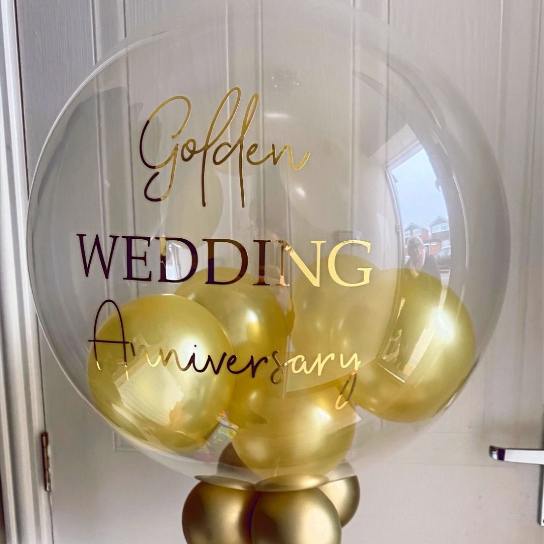 Simple Party Decoration Number Helium Balloon Age Bubble Bobo Balloon ...