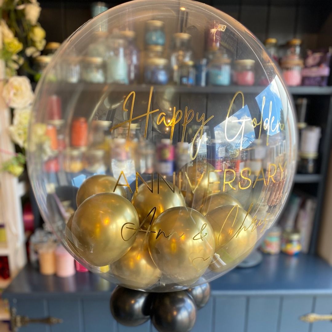 Simple Party Decoration Number Helium Balloon Age Bubble Bobo Balloon ...
