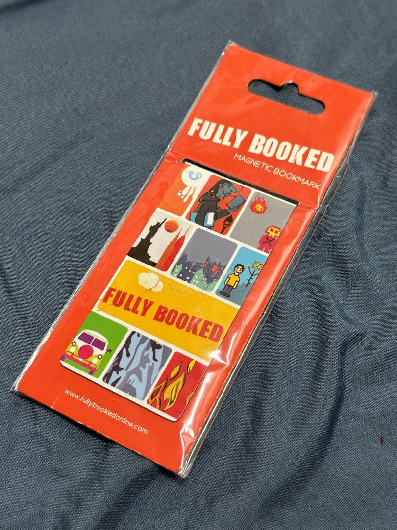 Official Fully Booked Magnetic Bookmark on Carousell