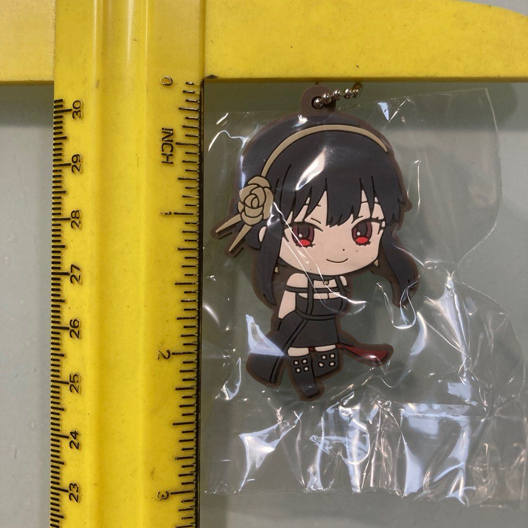 Official Spy x Family Yor Forger Bandai Gacha Keychain, Hobbies & Toys ...