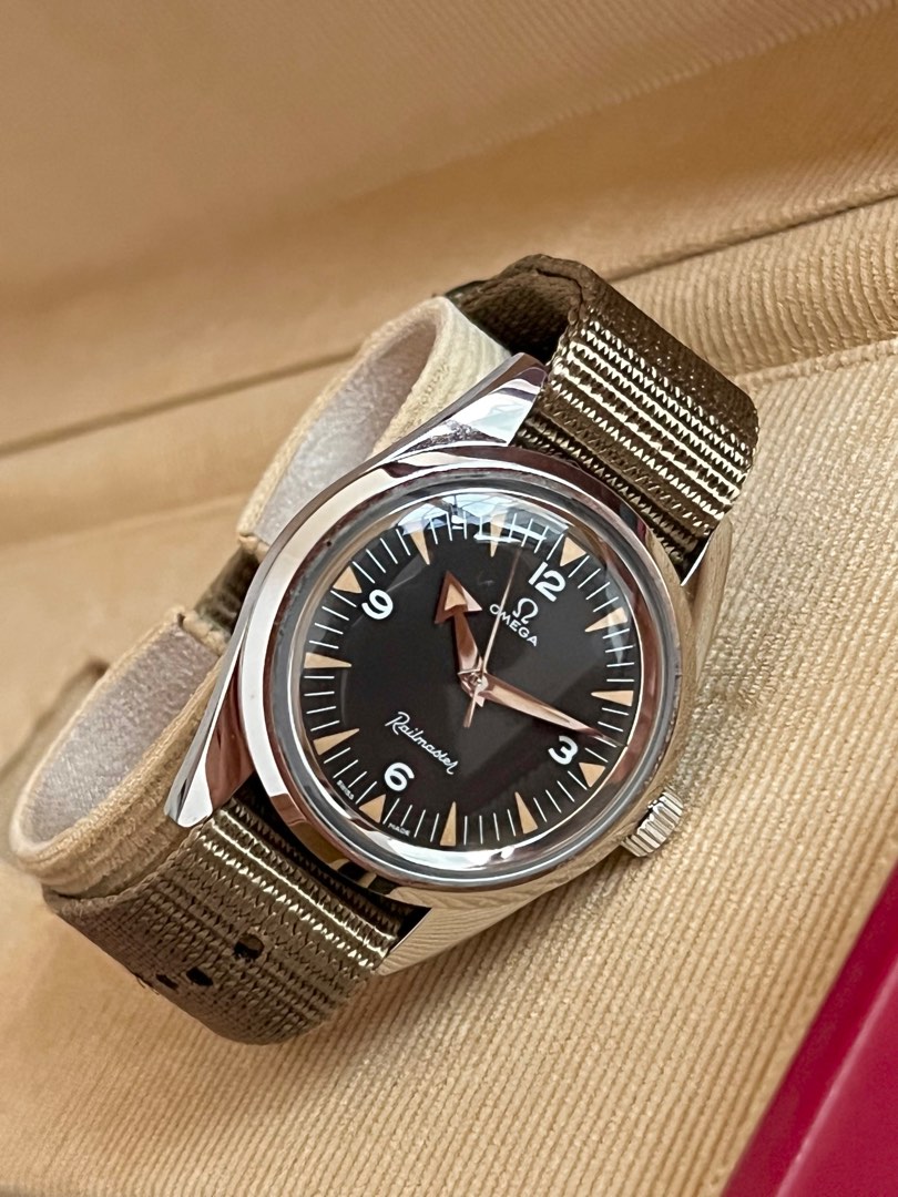 Omega Railmaster 1957 Trilogy, Luxury, Watches on Carousell