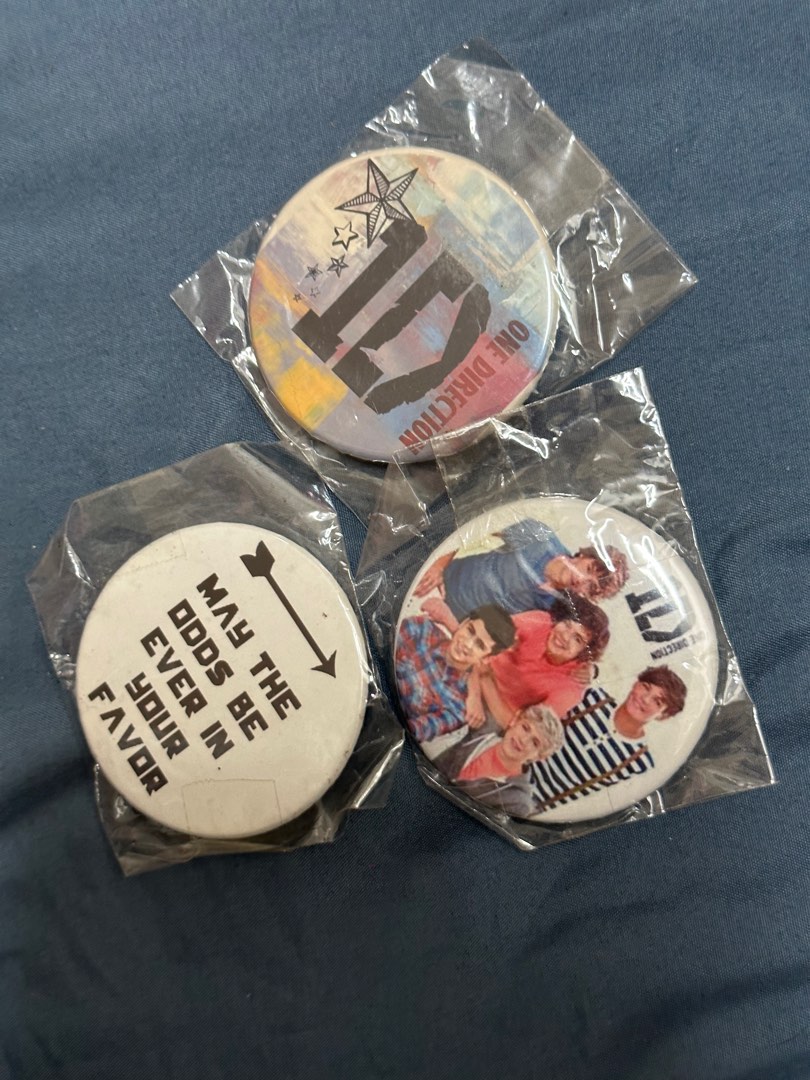 One Direction 1D and The Hunger Games Pins, Hobbies & Toys, Memorabilia ...