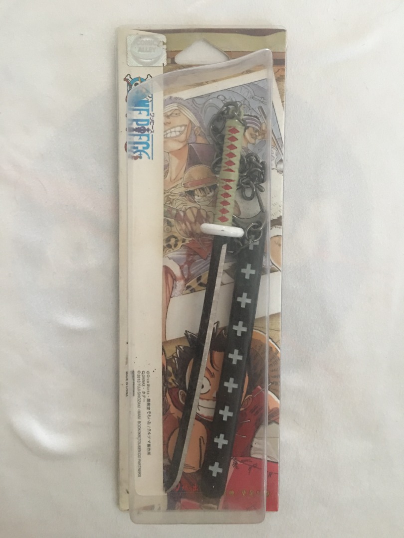 One Piece Trafalgar Law's Sword Clip Key with Case, Hobbies & Toys ...
