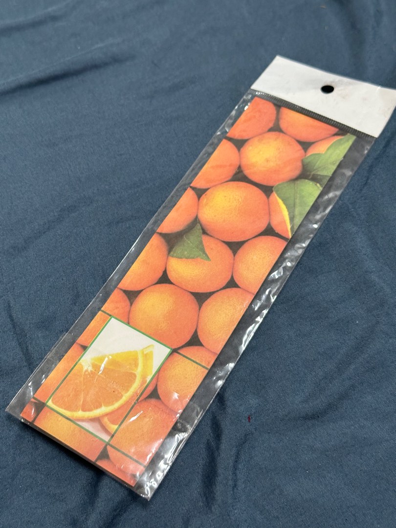 Orange Citrus Scented Bookmark on Carousell