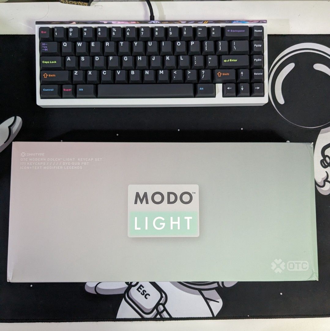 OTC Modo Light pbt keycaps, Computers & Tech, Parts & Accessories ...