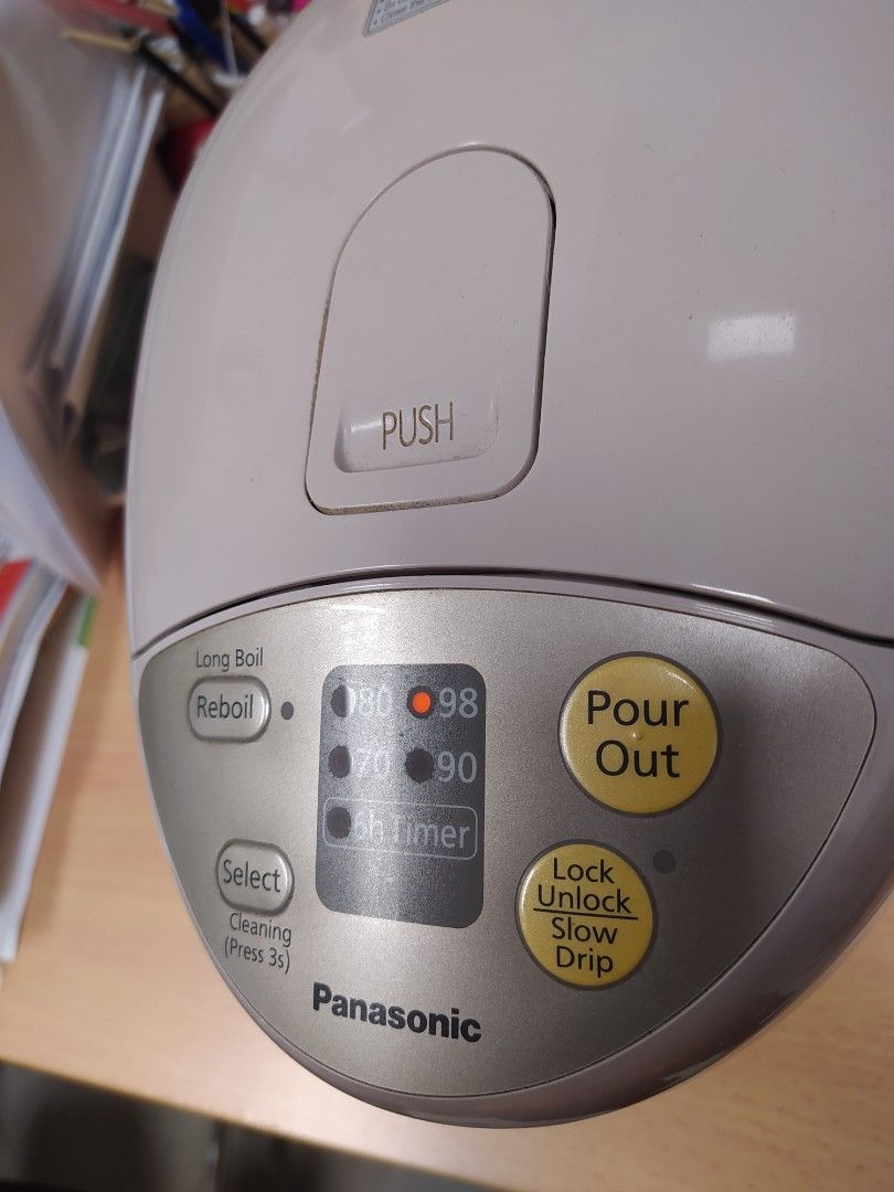 Panasonic electric themo pot, TV & Home Appliances, Kitchen Appliances ...