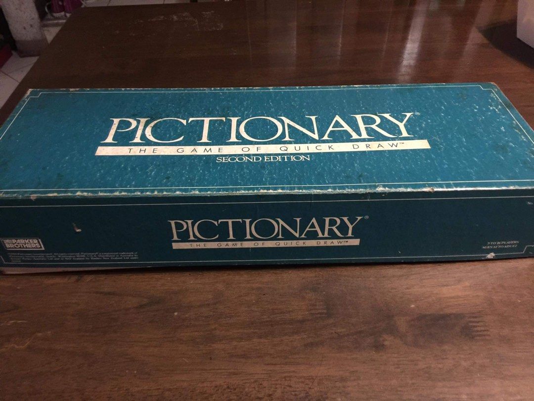 Parker Brothers Pictionary: Second Edition, Hobbies & Toys, Toys ...
