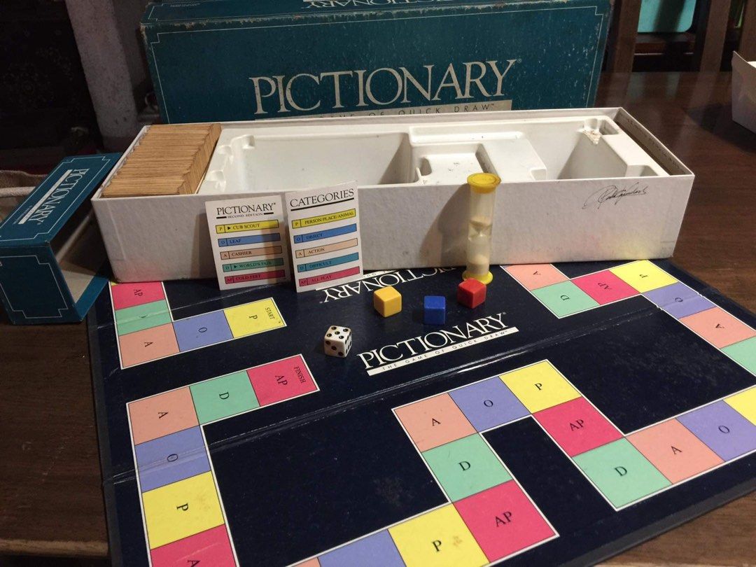 Parker Brothers Pictionary: Second Edition, Hobbies & Toys, Toys & Games on Carousell