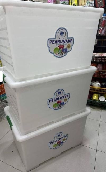 PEARL WAVE TRANSLUCENT STORAGE BOXES on Carousell